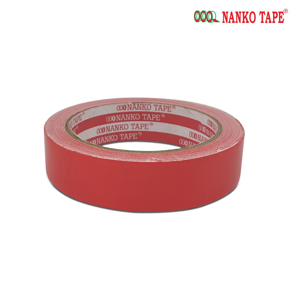 Jual Nanko Cloth Tape 24 mm x 13 m Merah | Shopee Indonesia