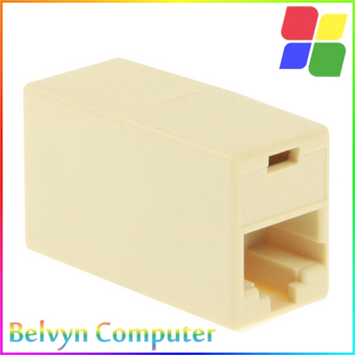 Jual Adapter Konektor RJ45 Barrel Network Changer LAN Extension ...