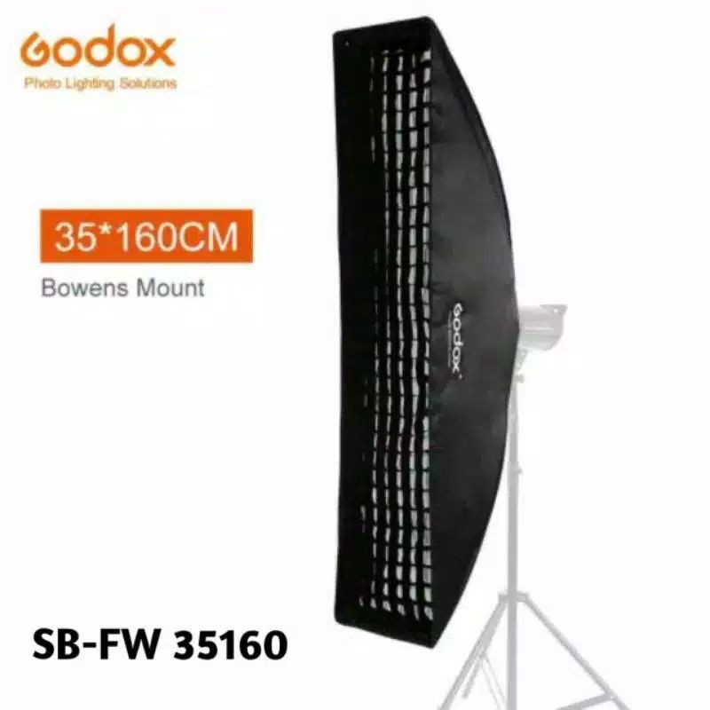 Jual Softbox Godox Strip Box SB-FW 35X160 Cm With Grid | Shopee Indonesia