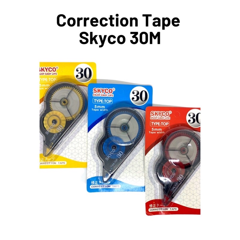 Jual TAPE CORRECTION 30M SKYCO | Shopee Indonesia