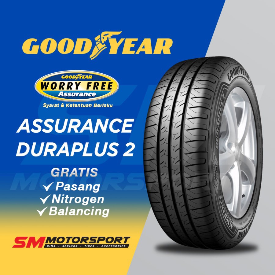 Jual Ban Mobil Good Year Goodyear Assurance Duraplus 2 205 65 r15 15 ...