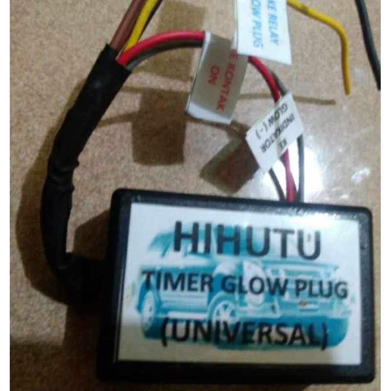 Jual kontrol timer glow plug universal +saklar rahasia ( pengaman mobil ...