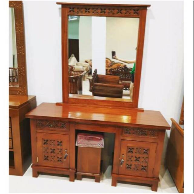 Jual Meja rias jati minimalis | Shopee Indonesia