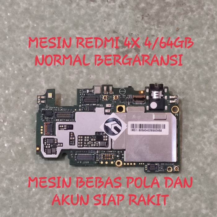 Jual MESIN REDMI 4X 4/64GB NORMAL mesin redmi 4x normal mesin redmi 4x ...