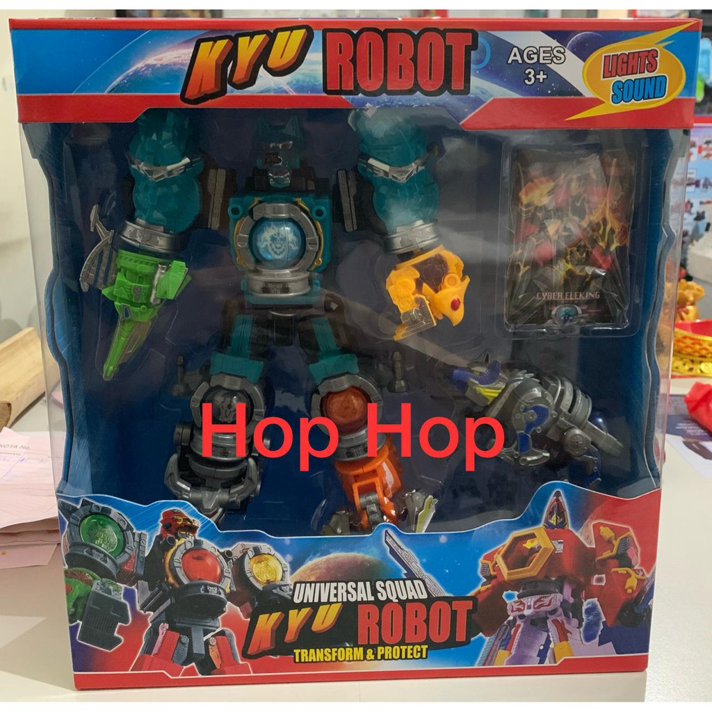 Jual Mainan Kyu Robot Kyu Ranger Power Ranger Transformers | Shopee ...