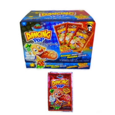 Jual Permen jadul Dancing Pop Permen Pletak Pletok di Lidah isi 40pcs ...