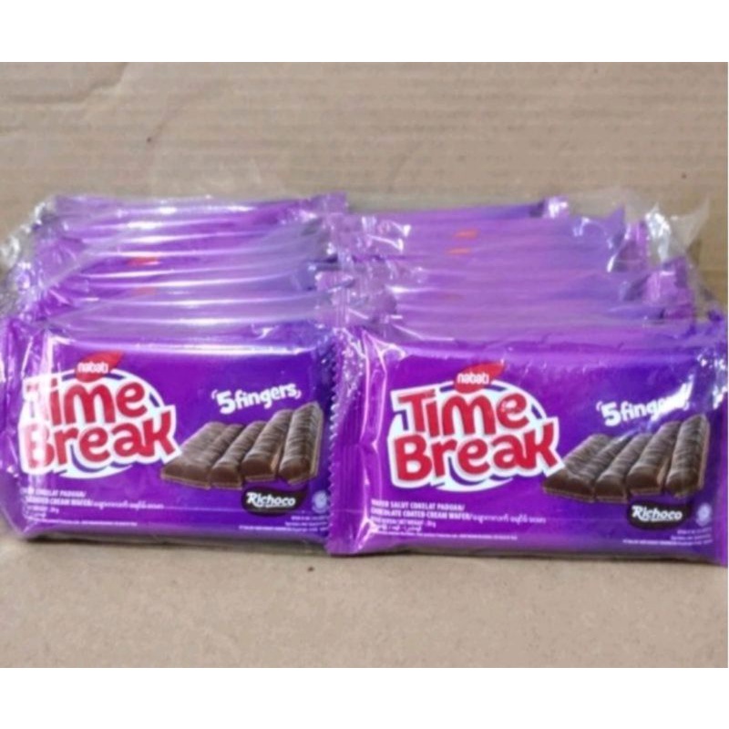 Jual (PACK) Time Break Cokelat Nabati | Shopee Indonesia