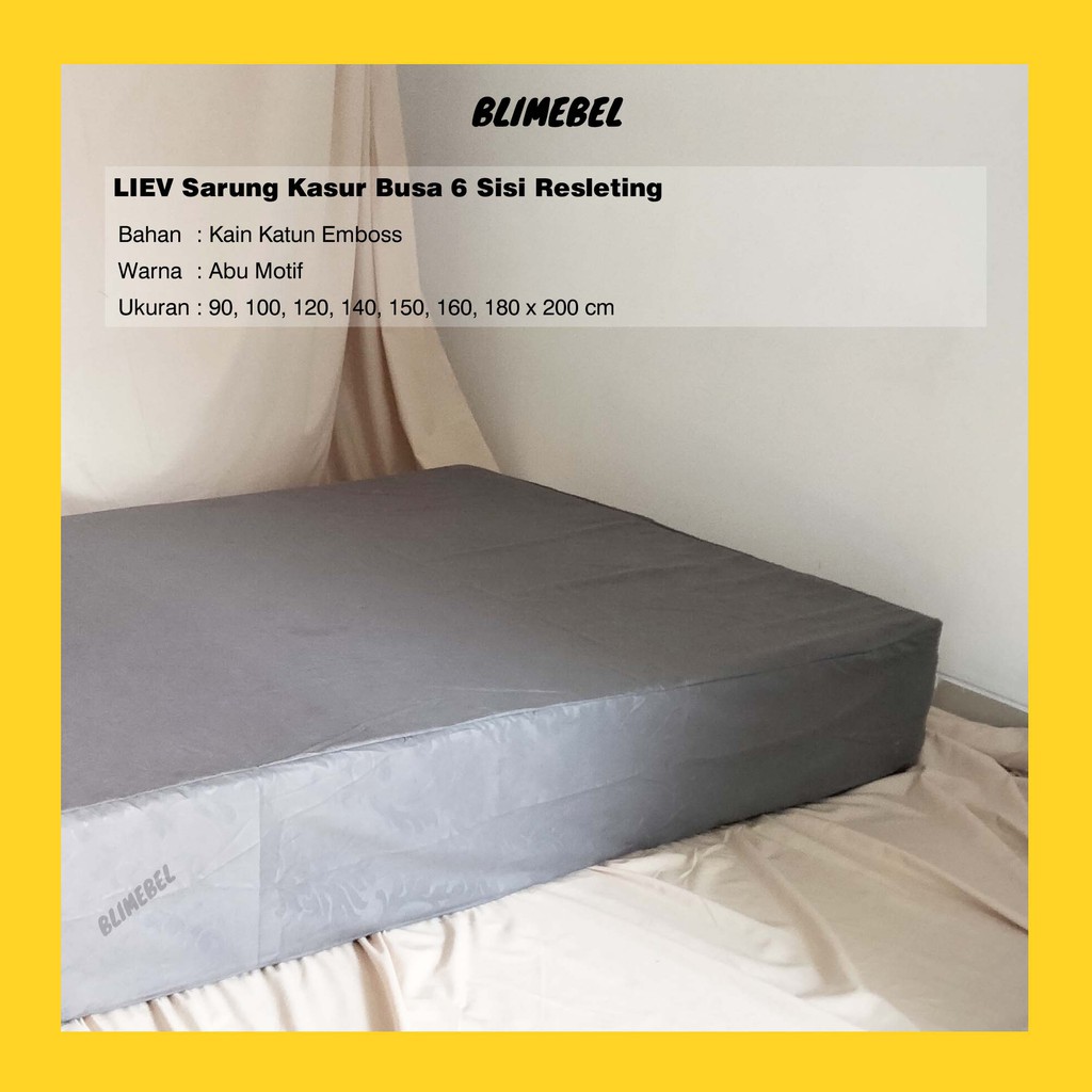 Jual [HIGH QUALITY] Sarung Kasur Busa Bahan Katun Emboss / Sprei ...