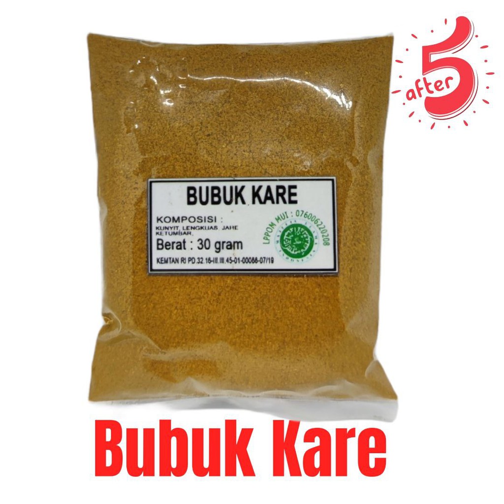 Jual Bubuk Kare / Bubuk Kari / Curry Powder 30g | Shopee Indonesia