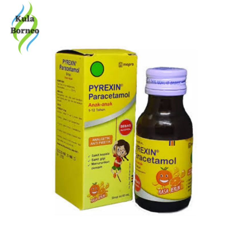 Jual Pyrexin Paracetamol Sirup 60 ml | Shopee Indonesia
