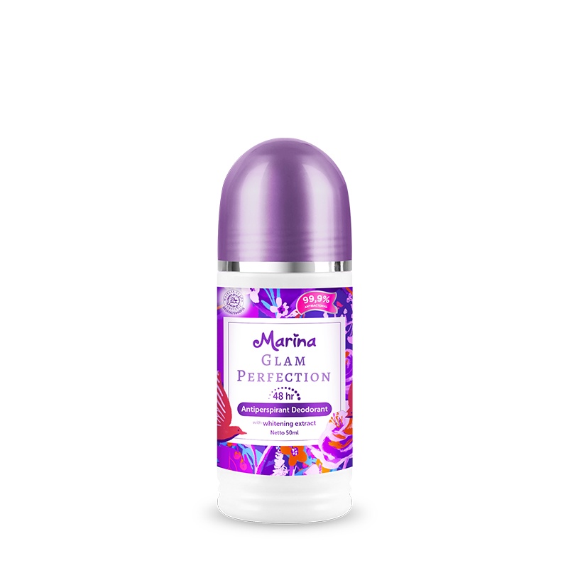 Jual MARINA Antiperspirant Deodorant Roll On 50ml | Shopee Indonesia