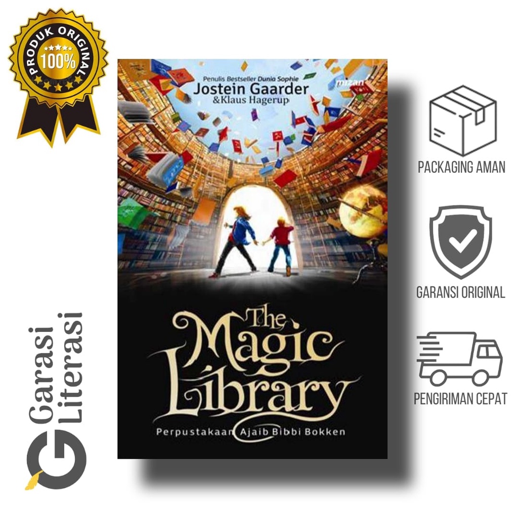 Jual Novel The Magic Library by Jostein Gaarder (ORIGINAL) | Shopee ...