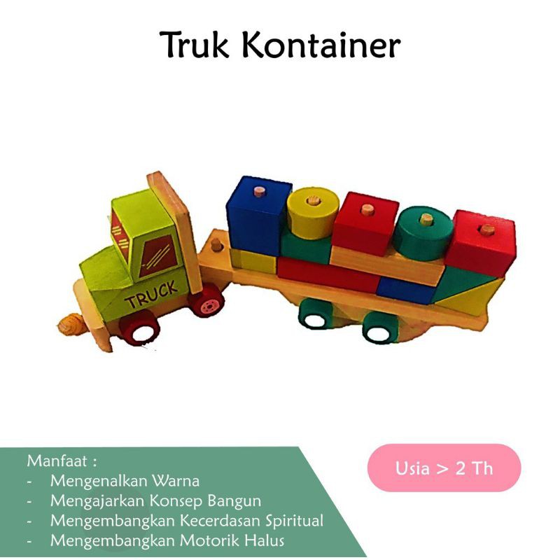 Jual Balok Truck Kontainer Kayu Pinus (Ada Tali Tariknya) | Shopee Indonesia