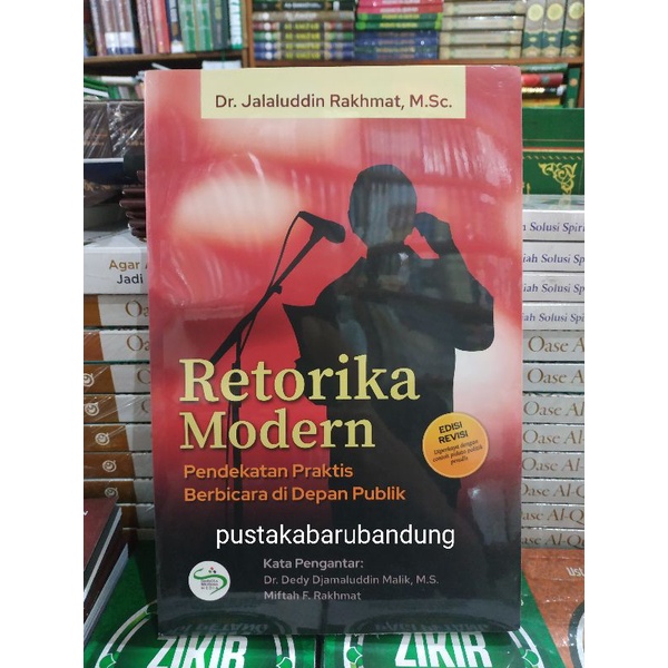 Jual [Original] Buku Retorika Modern Pendekatan Praktis Berbicara Di ...