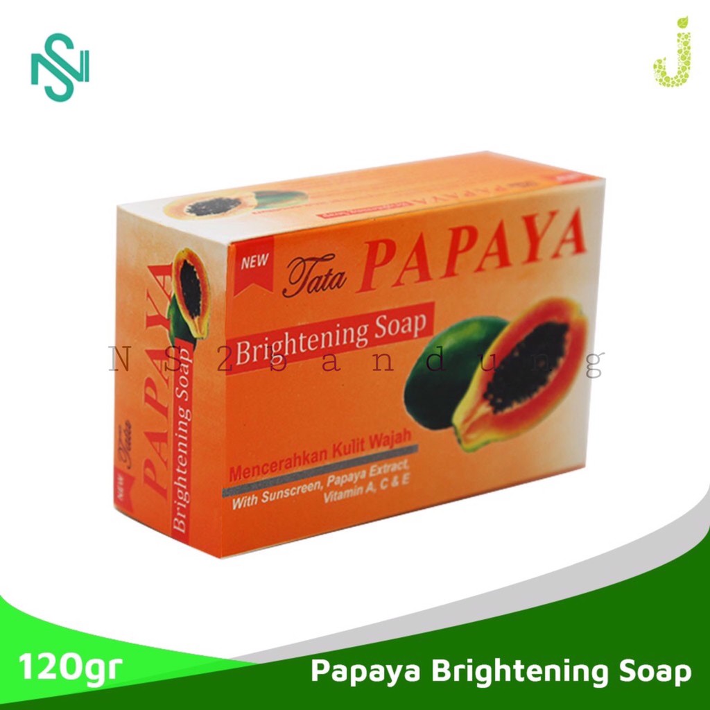 Jual TATA PAPAYA BRIGHTENING SOAP 120 GR | Shopee Indonesia