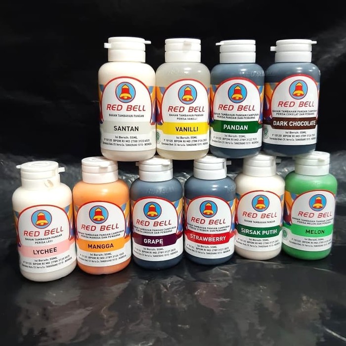 Jual Essence Makanan Merk Redbell / Perasa Makanan Redbell @55ml ...