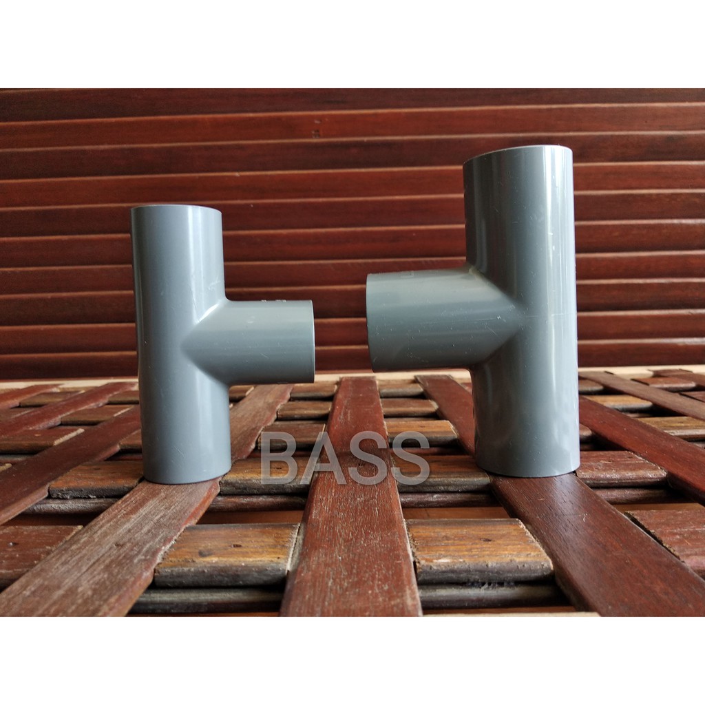 Jual Tee PVC 1/2" inch Lesso AW 22mm Equal Tee Fitting Sambungan Pipa Pvc | Shopee Indonesia