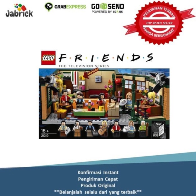 Jual Unik LEGO 21319 IDEAS Friends Central Perk Murah | Shopee Indonesia