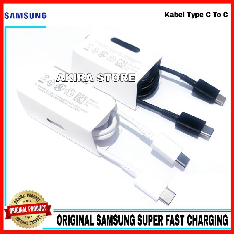 Jual Kabel Data Samsung Galaxy A72 ORIGINAL 100% Super Fast Charging C ...