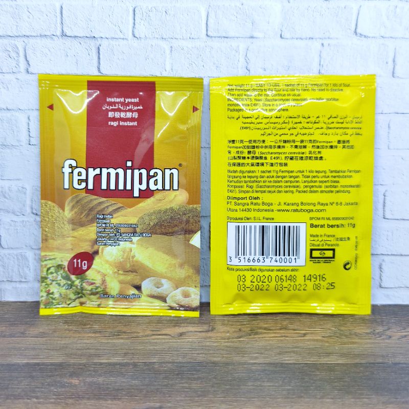 Jual Ragi Instant Fermipan Sachet 11gr | Shopee Indonesia