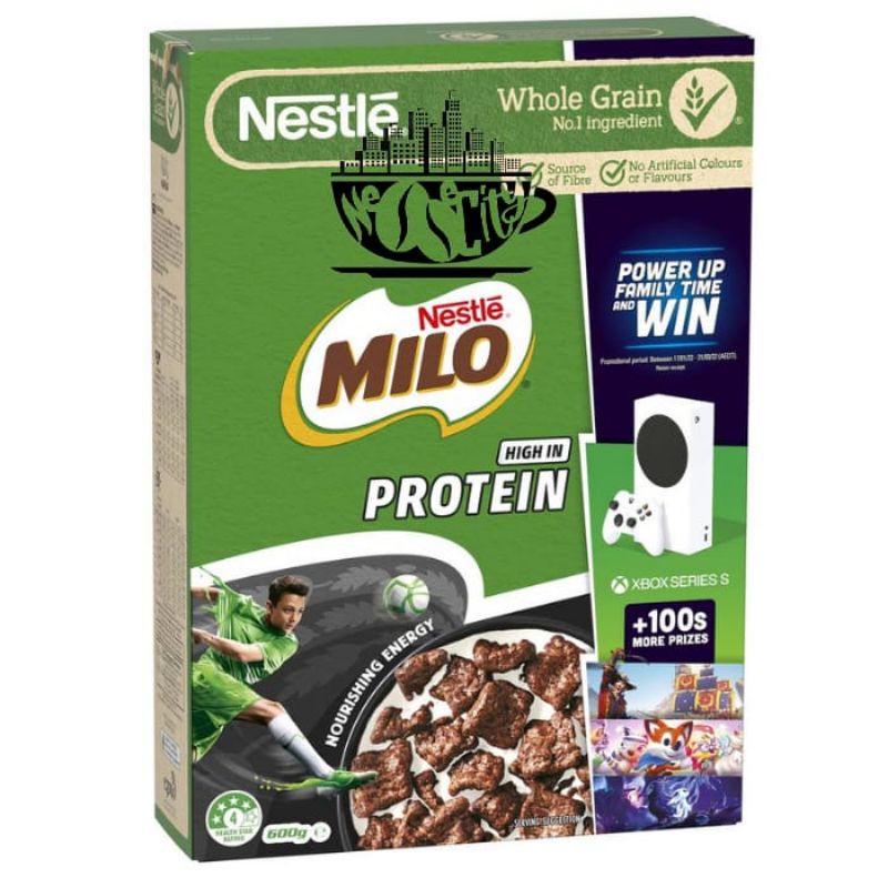 Jual Nestle Milo High In Protein Breakfast Cereal 600g (Original ...