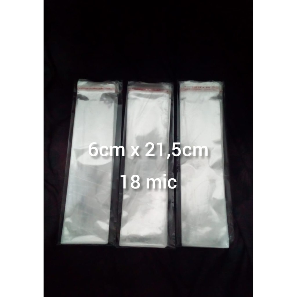Jual PLASTIK OPP SEAL (6X21,5CM) | Shopee Indonesia
