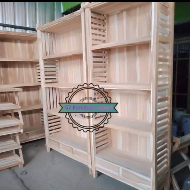 Jual Rak Tempat Buku/Berkas di Kantor Minimalis Rak Boneka/Tas Mentahan ...