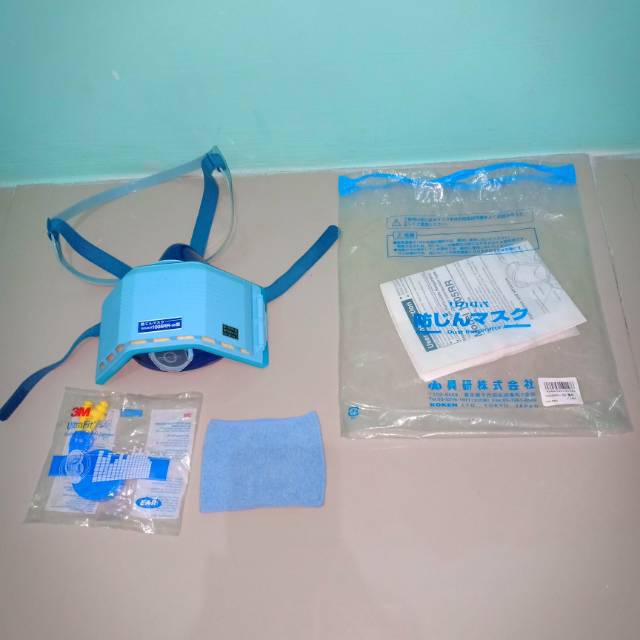 Jual MASKER KOKEN 1005 RR HALF MASK RESPIRATOR JAPAN | Shopee Indonesia