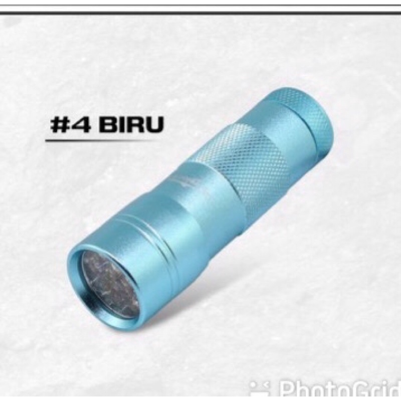 Jual Senter UV 9 / 12 LED Torch Firelock / TAFF Exclude Batterai ...