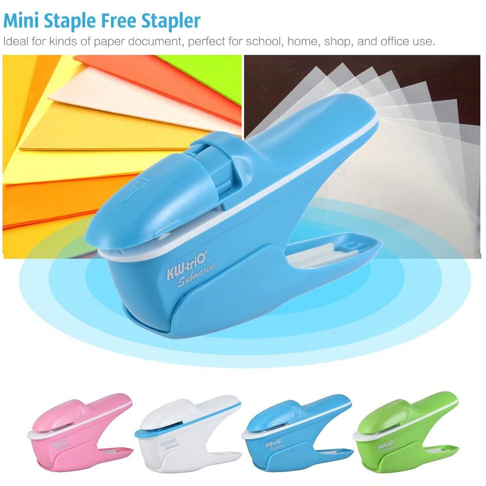 Jual Magic Stapler KW-trio 5299 / Stapless /Stapler Unik Tanpa Isi (4 ...