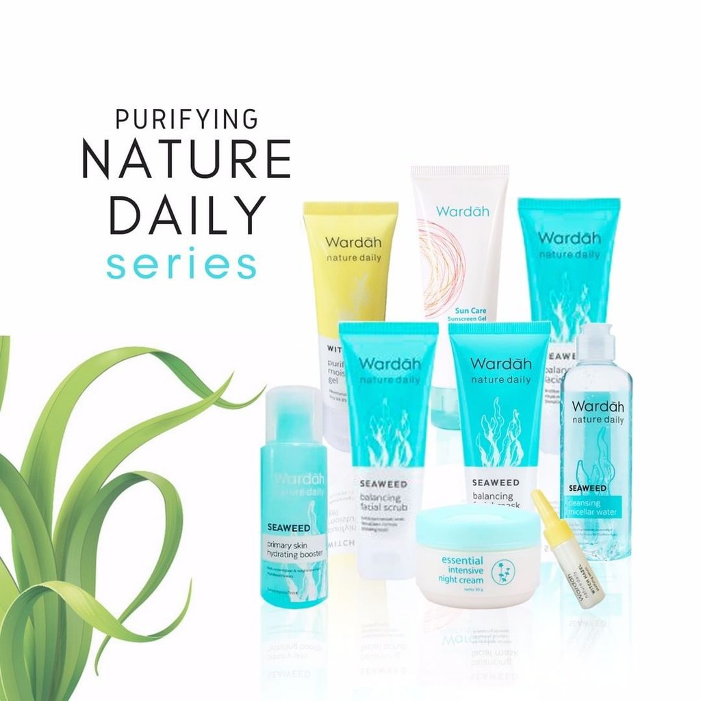 Jual WARDAH Nature Daily series | Shopee Indonesia