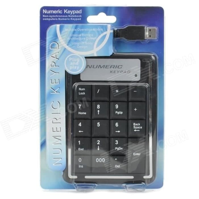 Jual Keyboard Numeric USB Multimedia Numerik Keypad USB Keypad Kasir ...