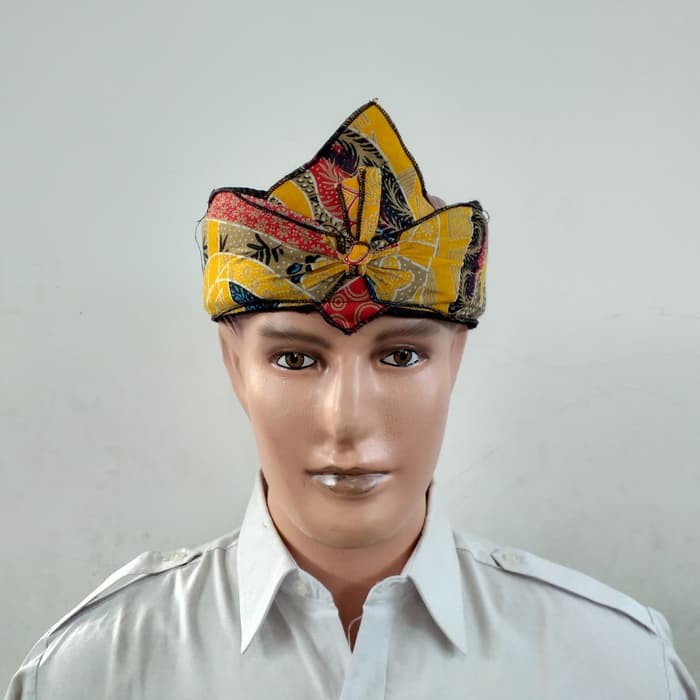 Jual Topi Blankon Blangkon Motif Corak Batik Remaja Dewasa Khas Jawa ...