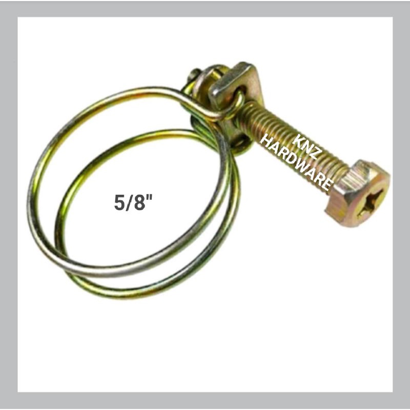 Jual HOSE CLAMP CLAM KLEM SELANG KAWAT BESI ½" ⅝" ¾" ⅞" | Shopee Indonesia