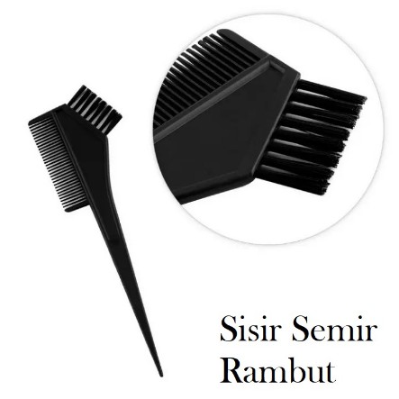 Jual SISIR SEMIR RAMBUT - KUAS WARNAI RAMBUT - HAIR CREAM COMB ...