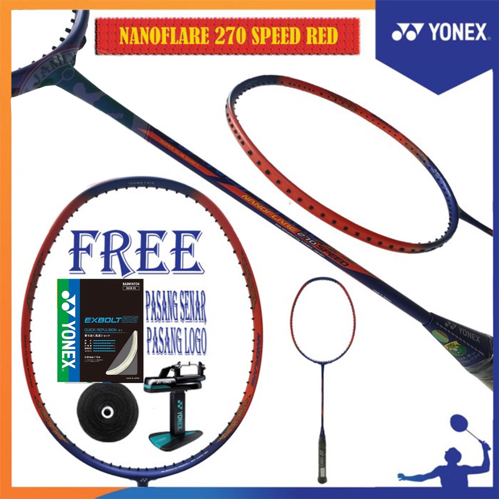 Jual YONEX Nanoflare 270 Speed Raket Badminton Original | Shopee Indonesia