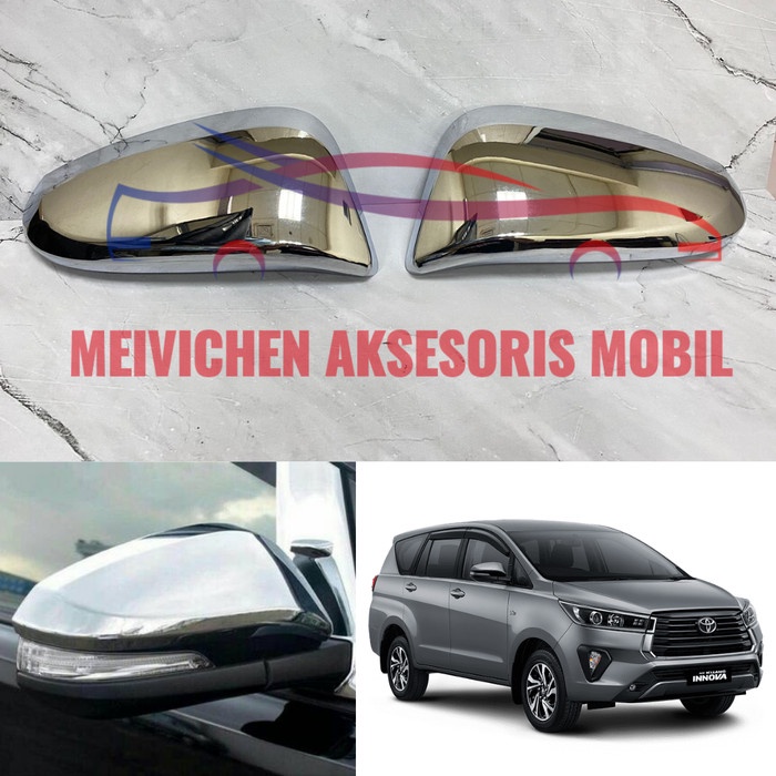 Jual COVER SPION MOBIL ALL NEW INNOVA REBORN 2016 - 2023 FULL CHROME ...