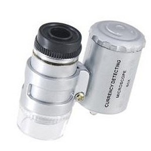 Jual MINI MICROSCOPE LED 60X Plus Ultraviolet | Shopee Indonesia