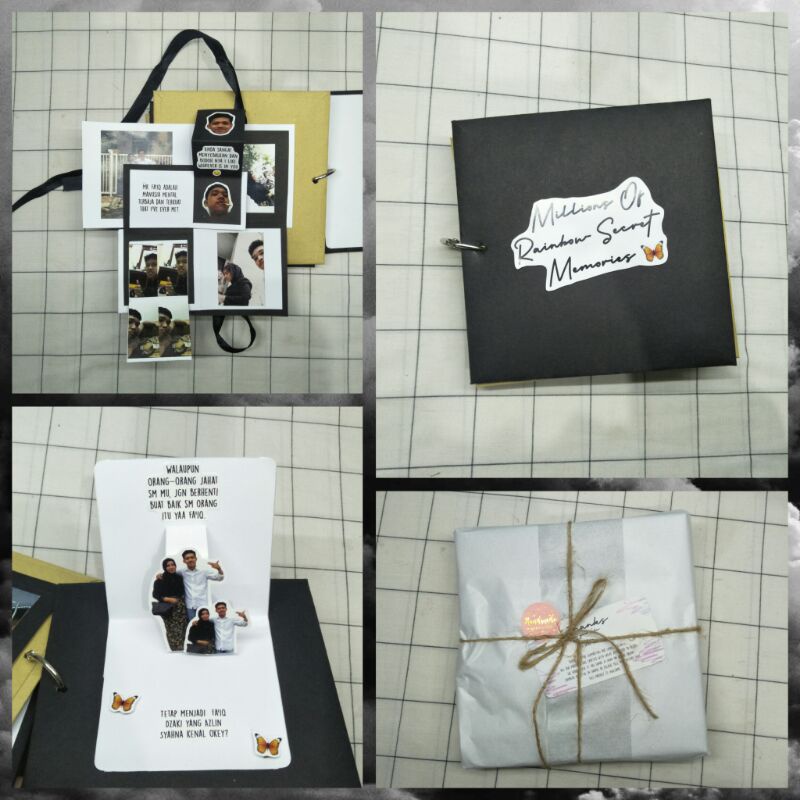 Jual Scrapbook Pop up S2 + BOX - Kado Unik untuk Birthday Anniversary ...