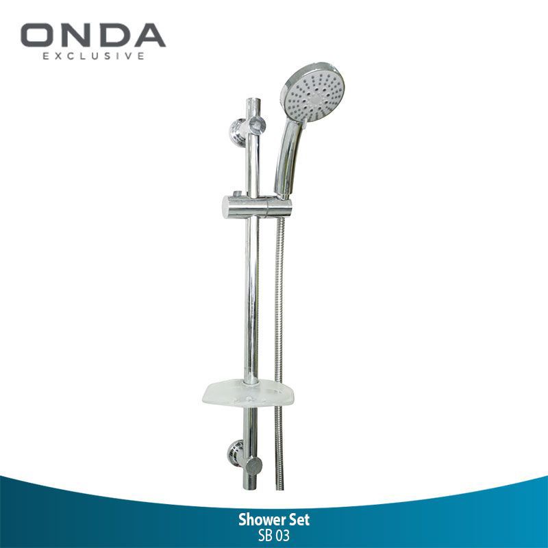 Jual onda exclusive shower tiang set sb03 / shower tiang onda / shower ...