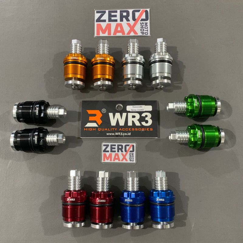 Jual Stelan Shock Depan Preload Adjuster WR3 Original Kawasaki Ninja ...