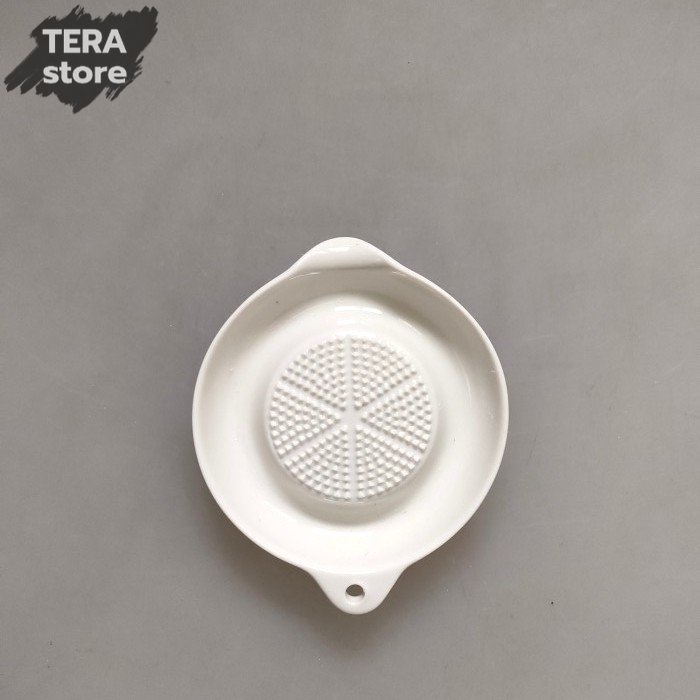 Jual Parutan wasabi keramik ukuran medium ceramic ginger garlic grater ...