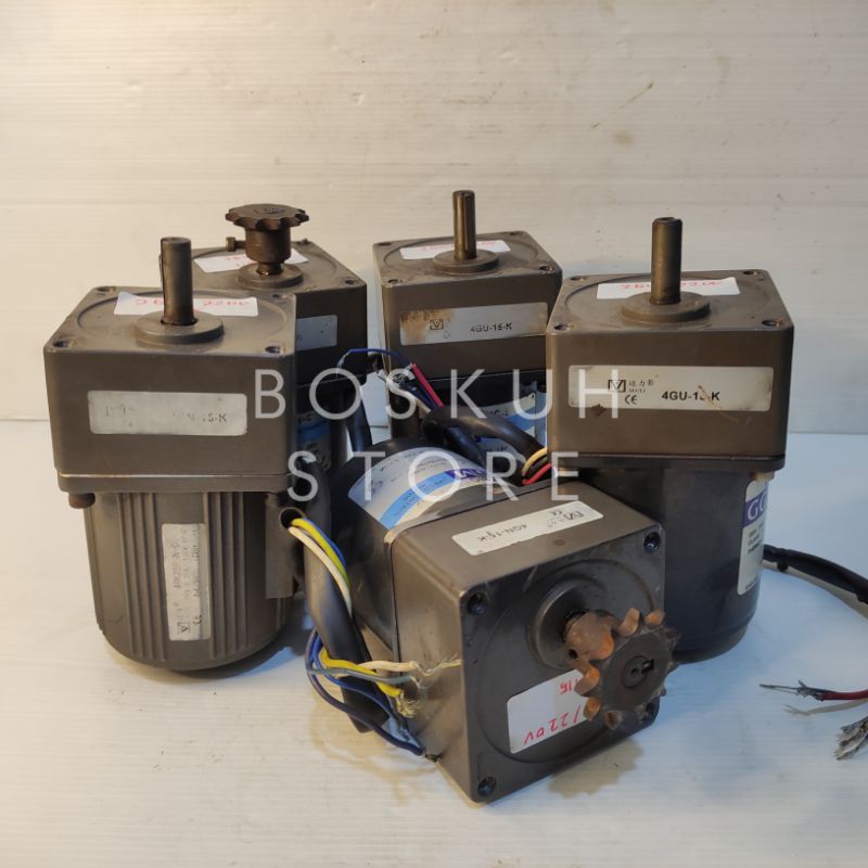 Jual Speed Motor Ac Motor Gearbox 1:15 100 Rpm 220v 25W | Shopee Indonesia