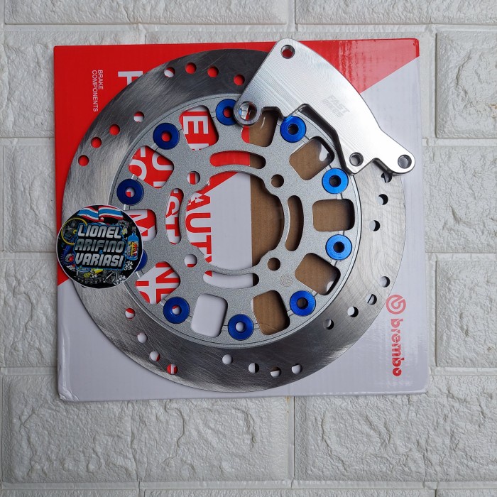 Jual Piringan cakram disk brembo 220mm breket kaliper standar beat ...