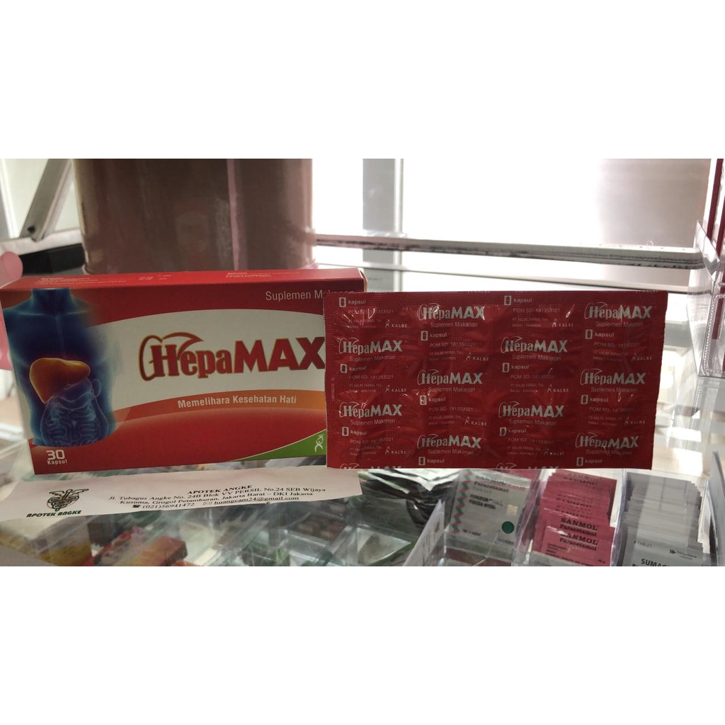 Jual HEPAMAX (1 DUS @30 KAPSUL) | Shopee Indonesia