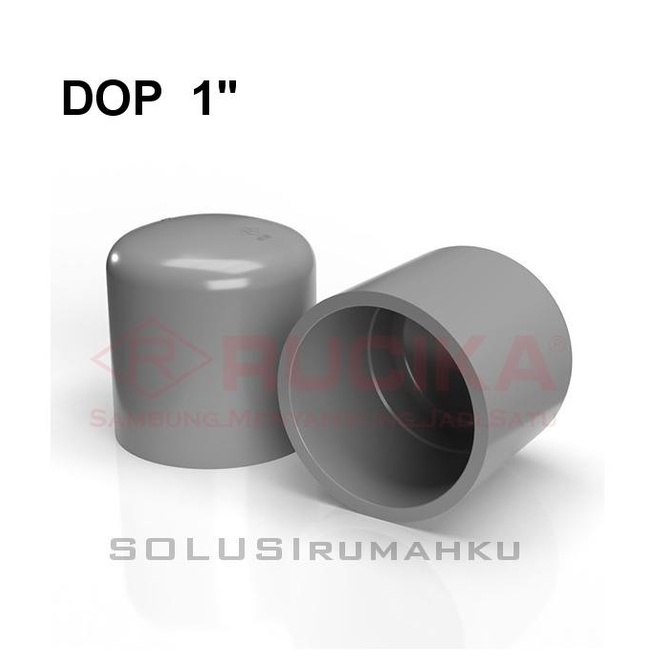 Jual RUCIKA Dop AW 1" / Tutup Pipa Polos 1 inch / Cap 1 in | Shopee ...