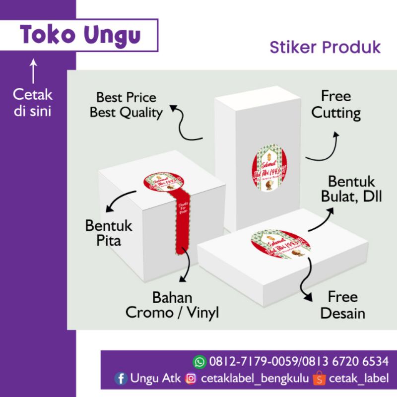 Jual CETAK STIKER CROMO PITA/CUTTING SEGEL | Shopee Indonesia