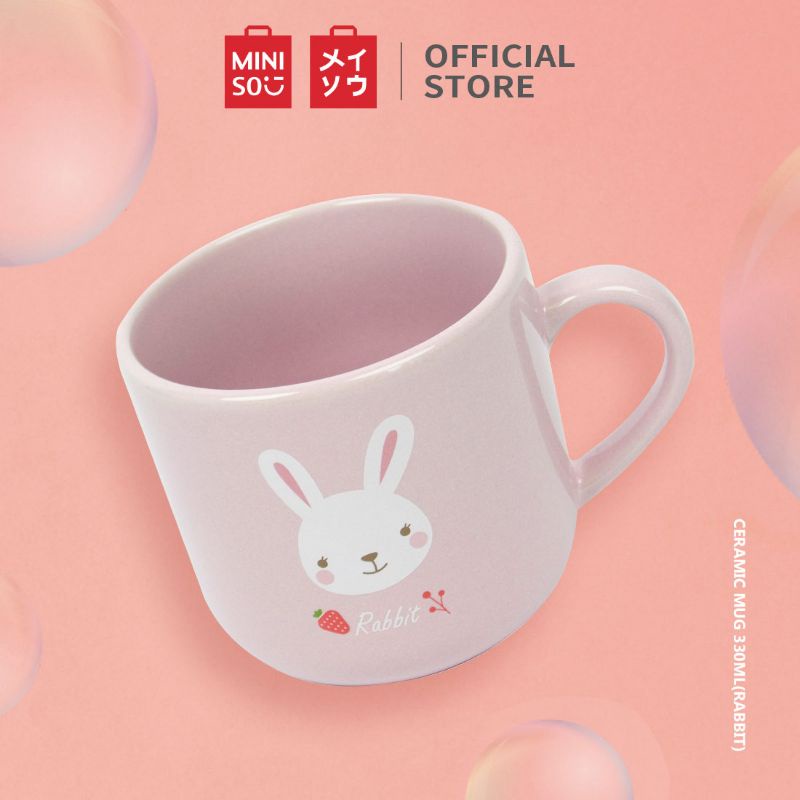 Jual Miniso official Cute Ceramic Mug 330ml / gelas lucu miniso ...