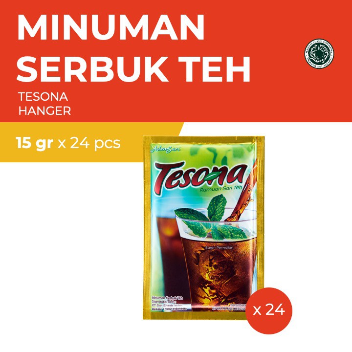 Jual Tesona Hanger 15 Gr X 24 Sachet (1 pack) | Shopee Indonesia