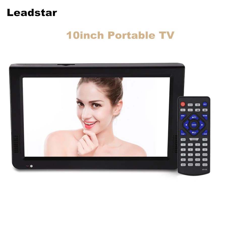 Jual IMPORT 10inch Portable TV Television DVB-T-T2 Digital Analog ...